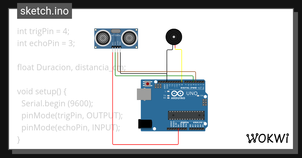 Ultrasonico Y Buzzer 16 Wokwi Esp32 Stm32 Arduino Simulator 8231