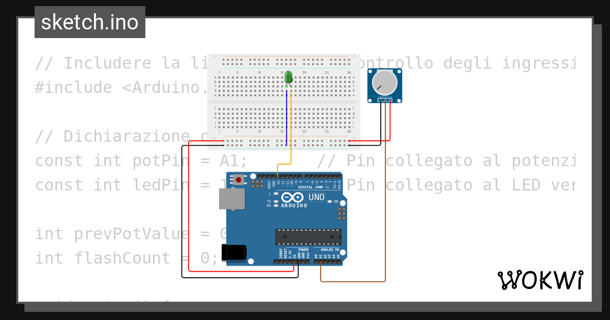 Simulazione 3 Wokwi Esp32 Stm32 Arduino Simulator 2175