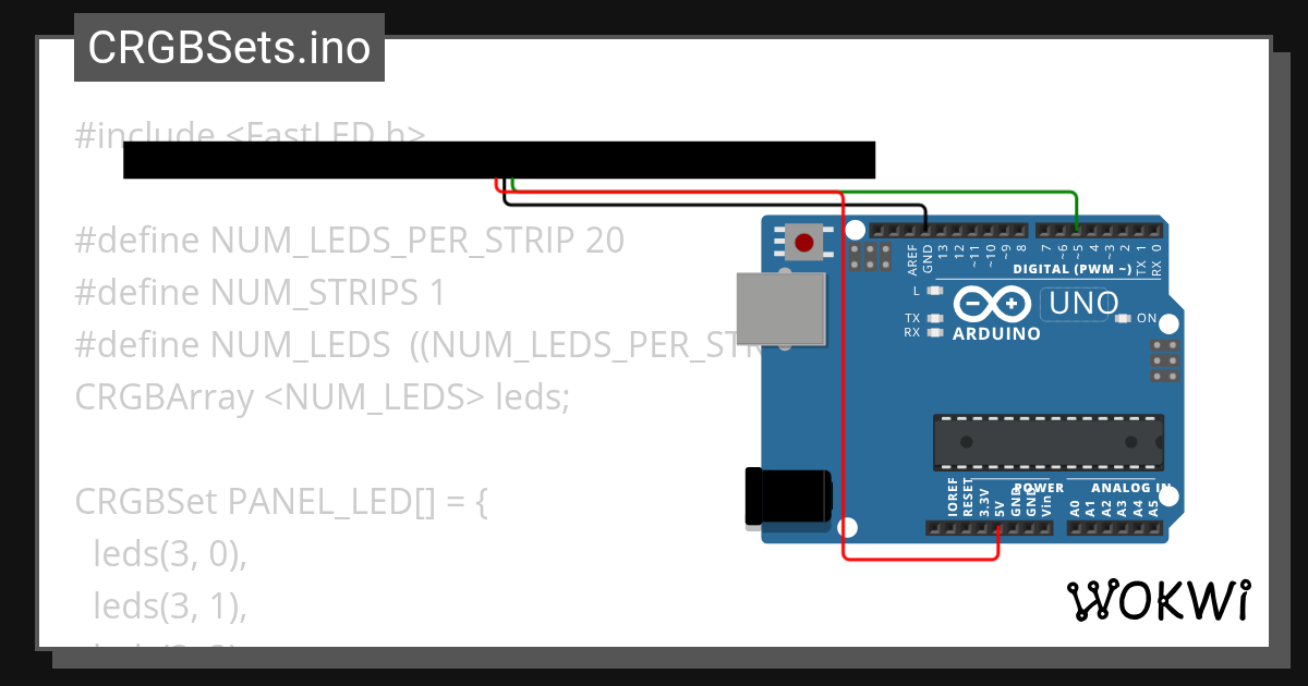 CRGBSets.ino Copy - Wokwi ESP32, STM32, Arduino Simulator