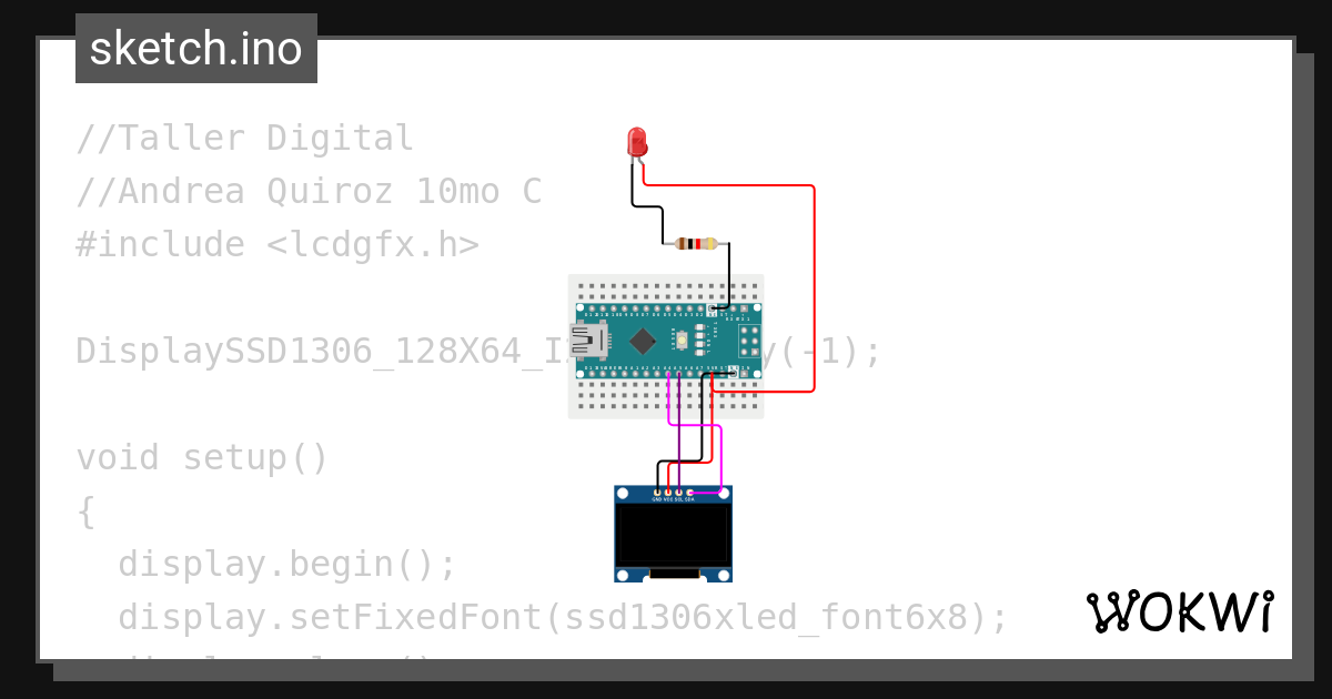 Andrea 2 Wokwi Esp32 Stm32 Arduino Simulator 