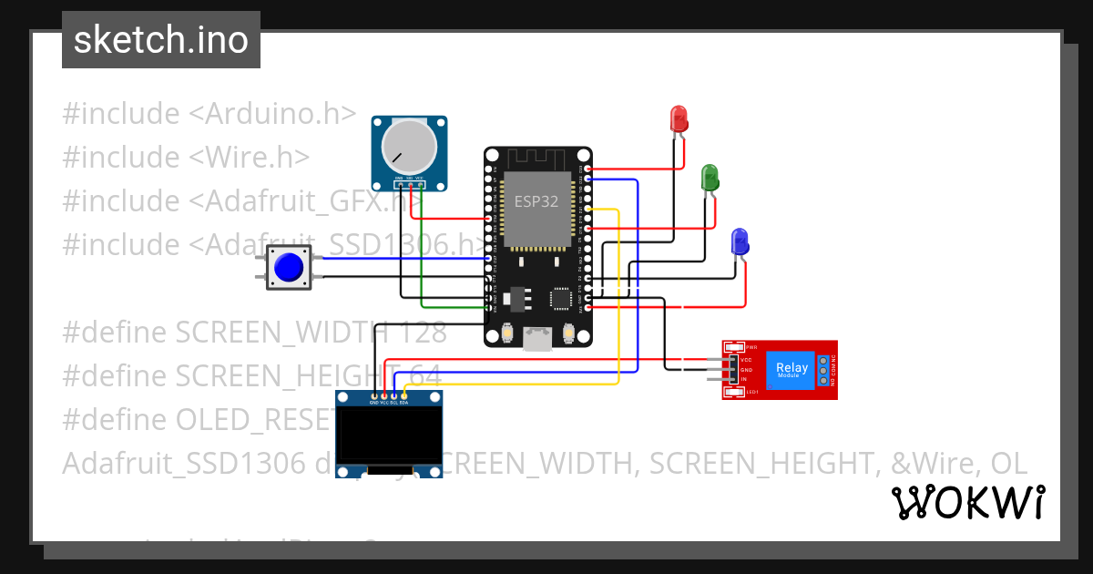 TP1 - Wokwi ESP32, STM32, Arduino Simulator