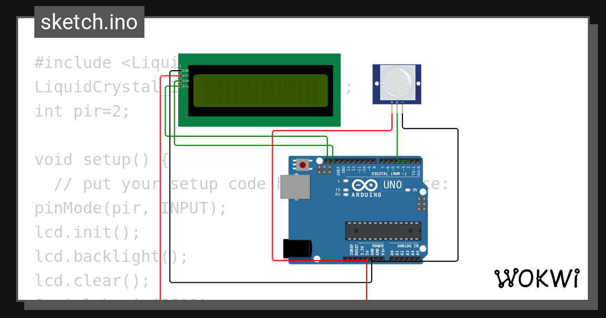 Some On Entered Warning Display Wokwi Esp32 Stm32 Arduino Simulator