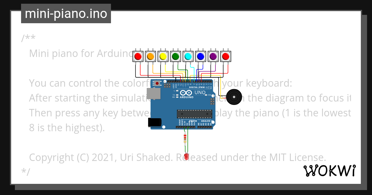 Kopie von mini-piano.ino - Wokwi ESP32, STM32, Arduino Simulator