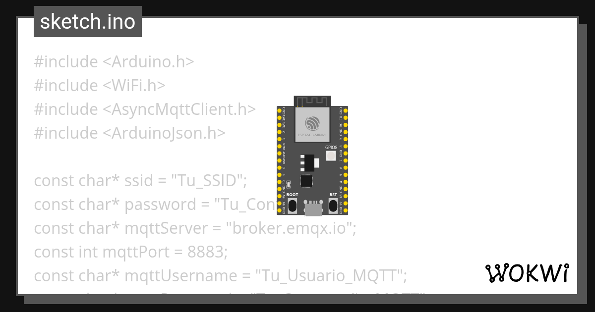 ESP32 Bitcoin Price Tracker Copy - Wokwi ESP32, STM32, Arduino Simulator