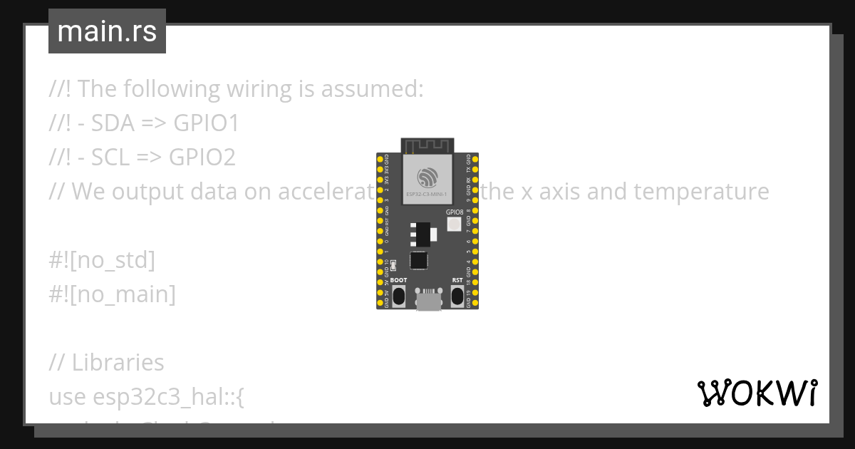 SCD30+Interrupt 2.0 - Wokwi ESP32, STM32, Arduino Simulator