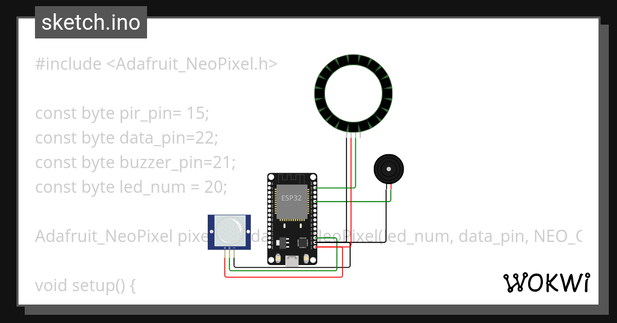 262 project - Wokwi ESP32, STM32, Arduino Simulator