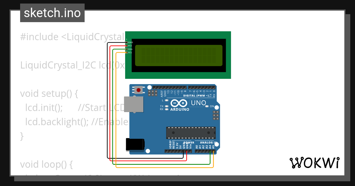LCD challenge - Wokwi ESP32, STM32, Arduino Simulator LCD challenge - Wokwi ESP32, STM32, Arduino Simulator