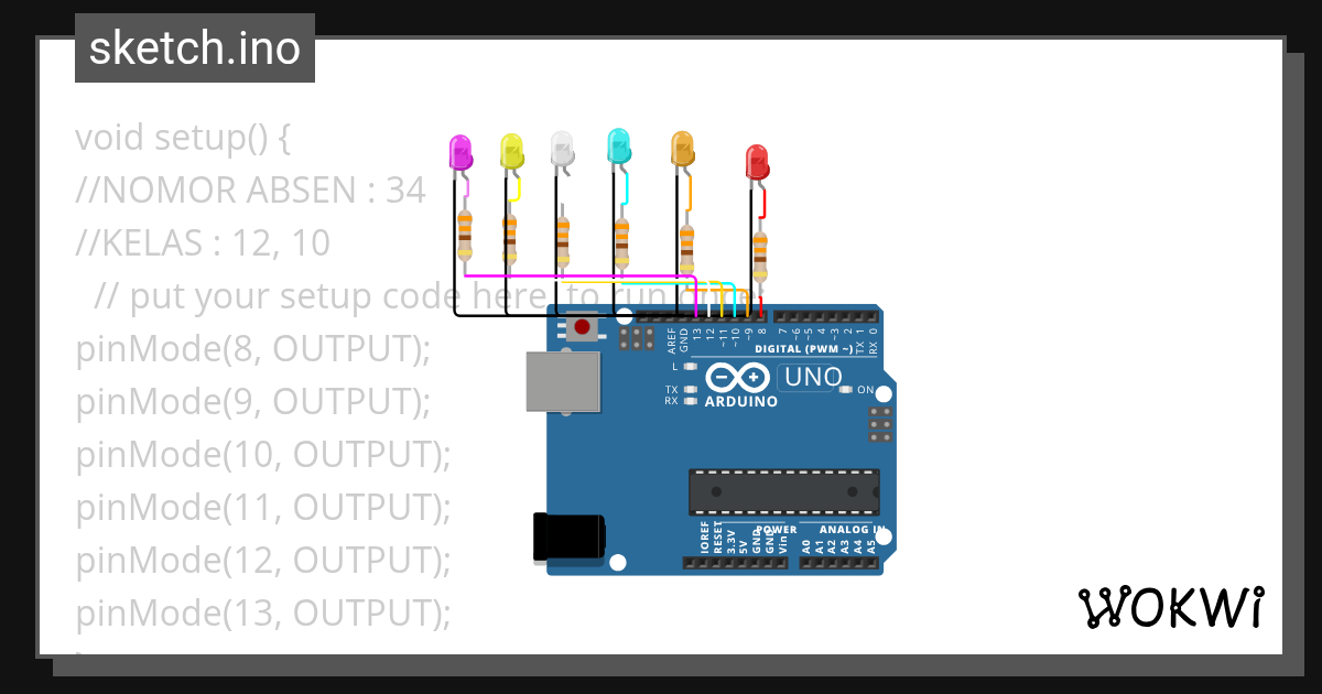Projek 2 Syifa Rahmatya 34 Wokwi Esp32 Stm32 Arduino Simulator 2389