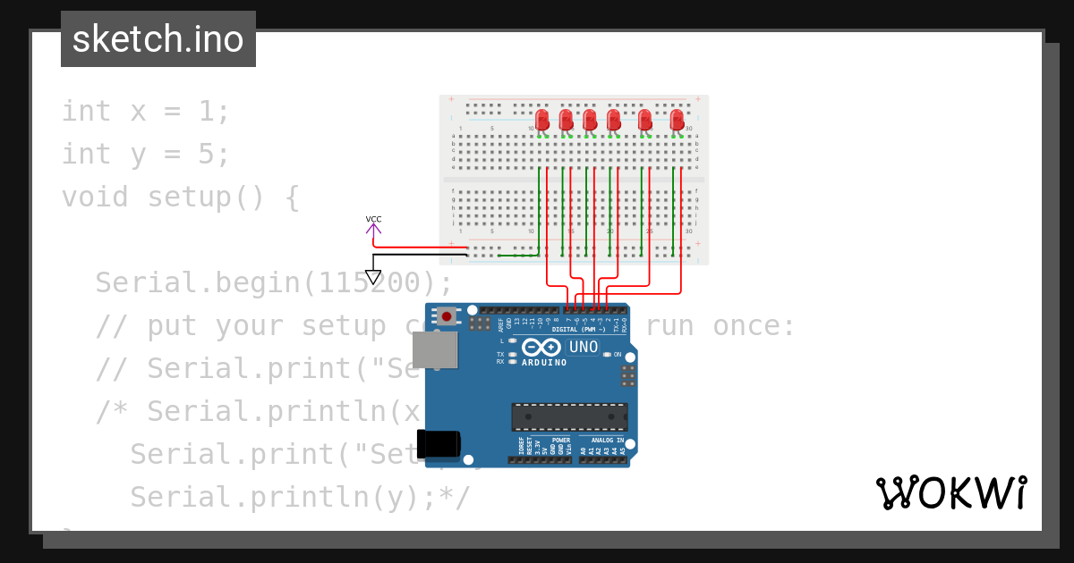 Serial Value Print Wokwi Esp32 Stm32 Arduino Simulator 8829