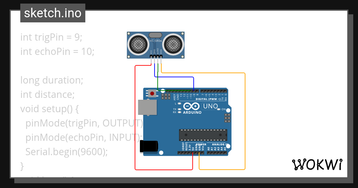 ultrasonic - Wokwi ESP32, STM32, Arduino Simulator ultrasonic - Wokwi ESP32, STM32, Arduino Simulator