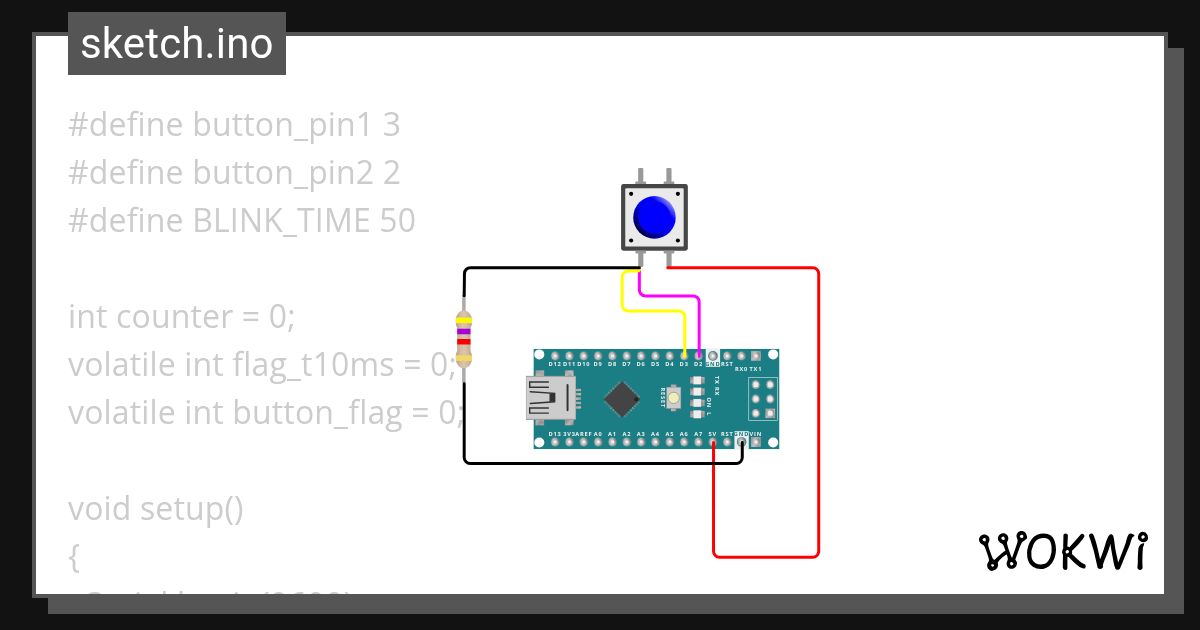 Intreruperi_Ex3 - Wokwi ESP32, STM32, Arduino Simulator