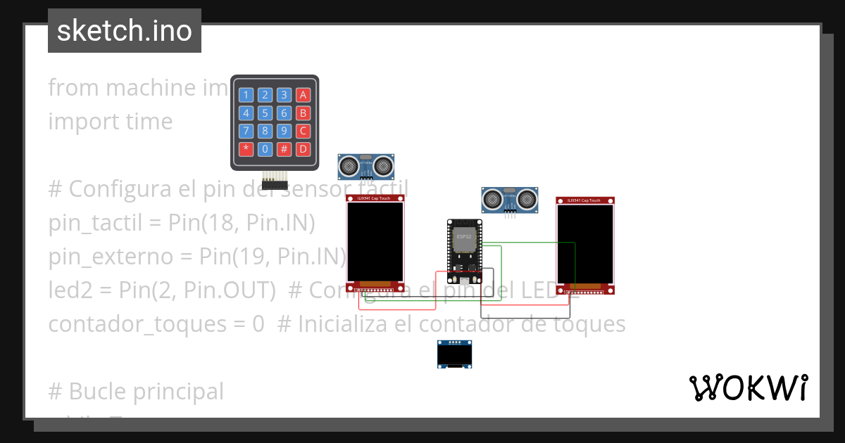 TOQUES - Wokwi ESP32, STM32, Arduino Simulator