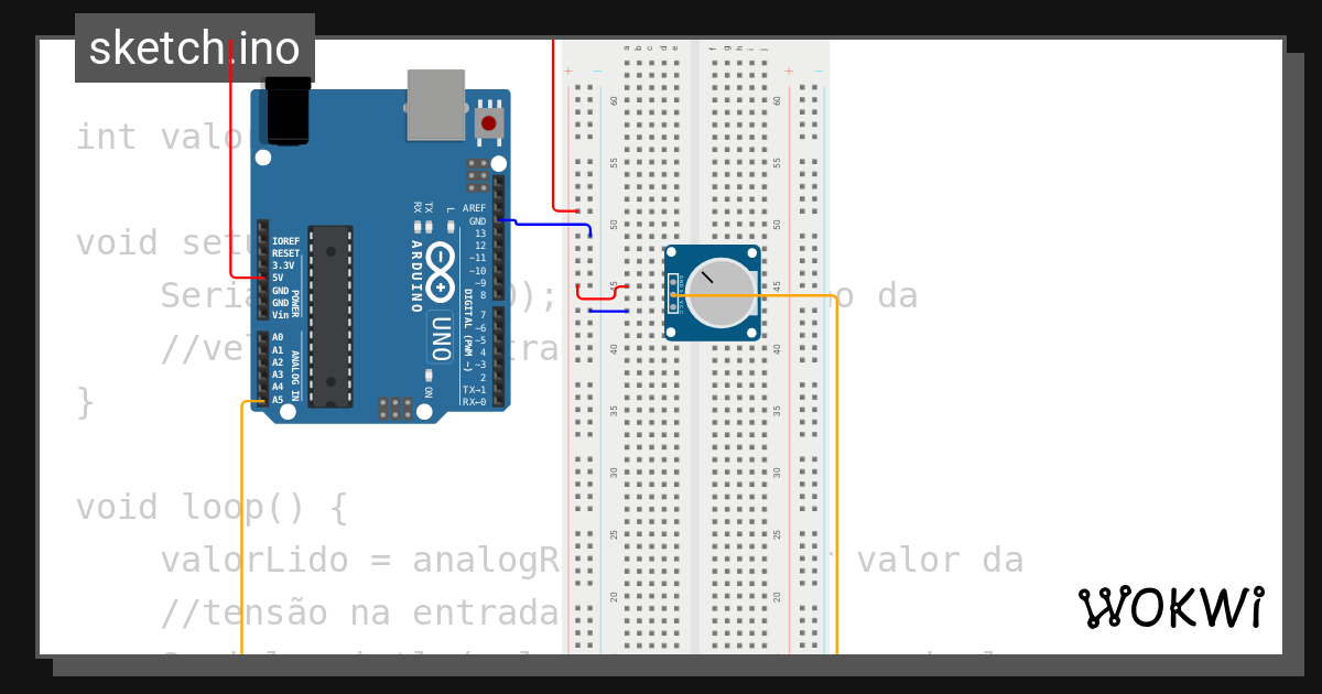 Potenciômetro 20232 Wokwi Esp32 Stm32 Arduino Simulator 8217