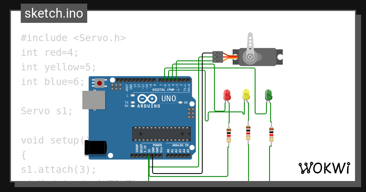 Servomotorwithled Wokwi Esp32 Stm32 Arduino Simulator 5392