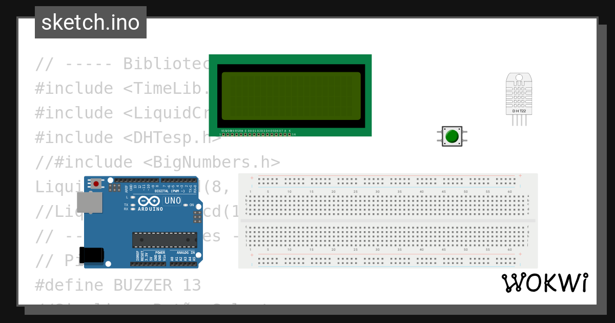 Relogio Wokwi Esp32 Stm32 Arduino Simulator 3619