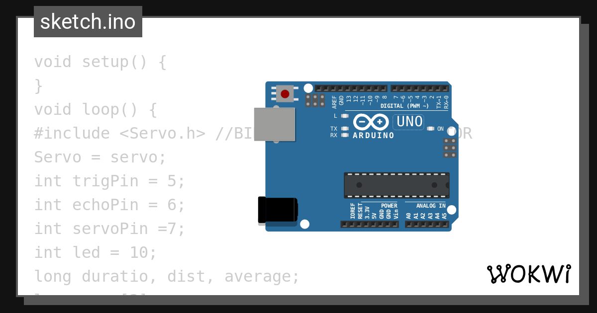 Projeto Da Lixeira Wokwi Esp32 Stm32 Arduino Simulator 0557