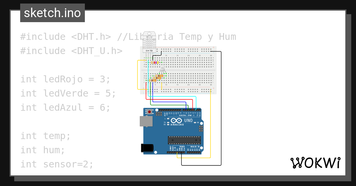 Temp Y Humedad Led Rgb Wokwi Esp32 Stm32 Arduino Simulator 4175