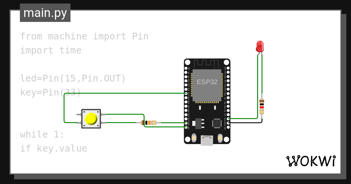 跑马灯 Wokwi Esp32 Stm32 Arduino Simulator