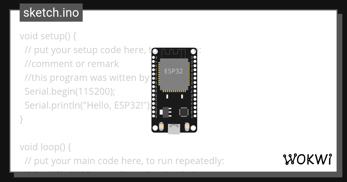 01 - Wokwi ESP32, STM32, Arduino Simulator