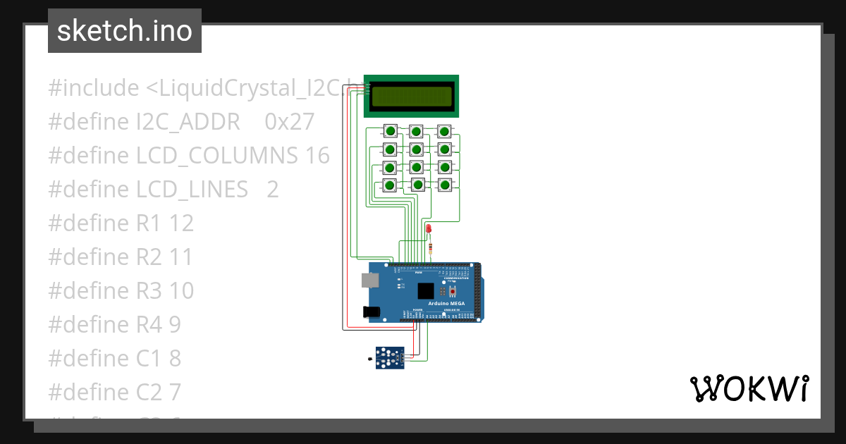 LAB 9 Mega - Wokwi ESP32, STM32, Arduino Simulator