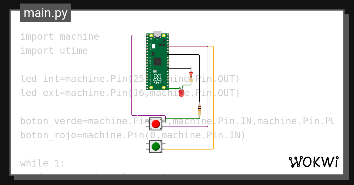 Raspberry Fisico Wokwi Esp32 Stm32 Arduino Simulator