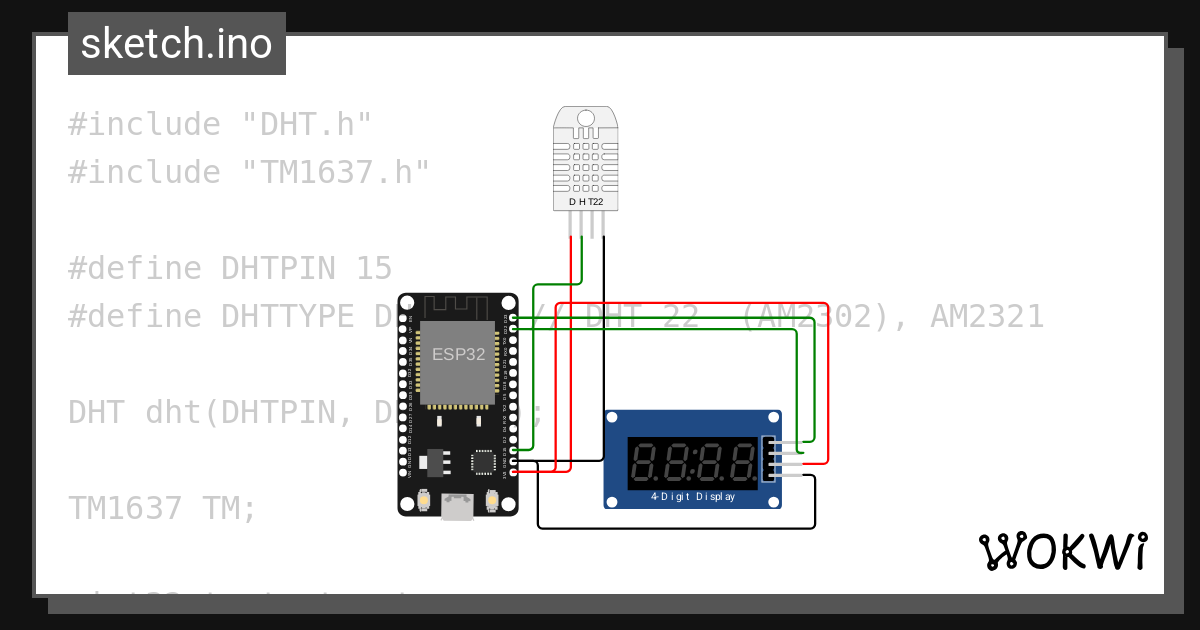 โครงงานโค้ด Copy 2 Wokwi Esp32 Stm32 Arduino Simulator 4195