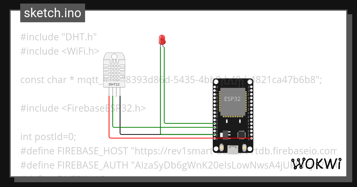 Firebase With Dht22 And Led Copy Wokwi Esp32 Stm32 Arduino Simulator 4621