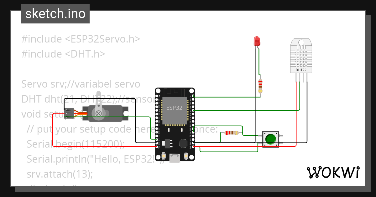 Servo - Wokwi ESP32, STM32, Arduino Simulator