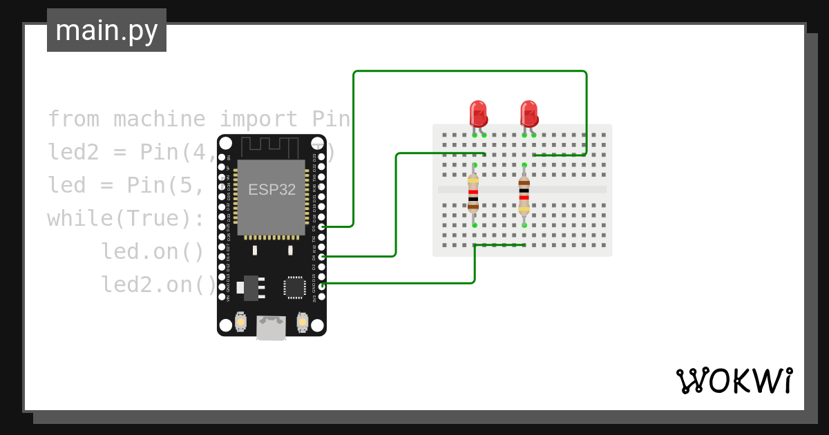 Hữu Thịnhđèn Giao Thông Wokwi Esp32 Stm32 Arduino Simulator 1218