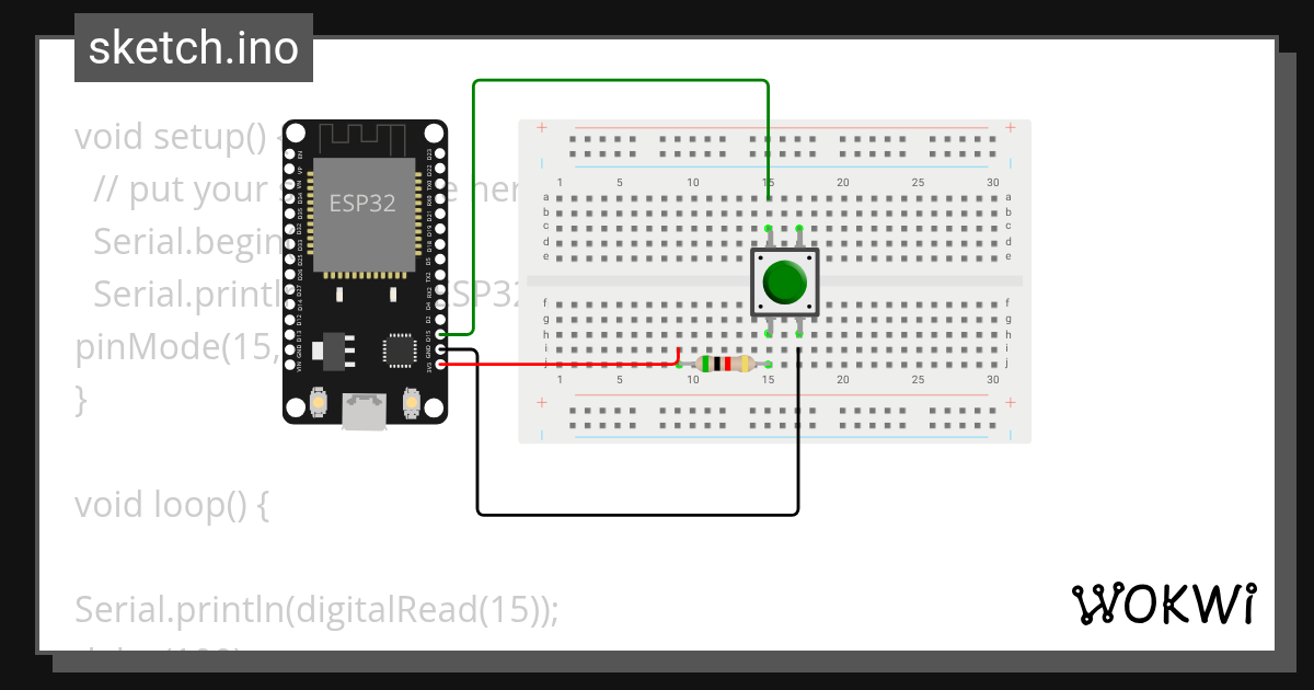 pullup - Wokwi ESP32, STM32, Arduino Simulator