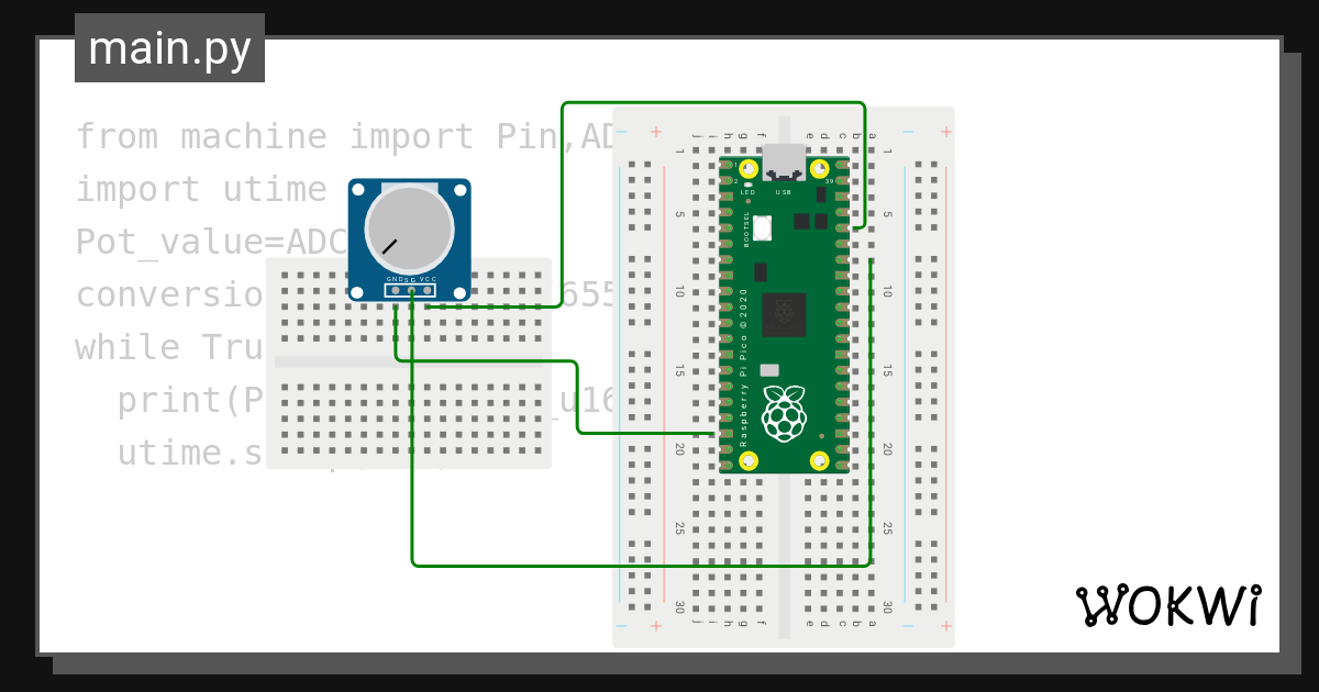 Expno9 Potentio Meter Wokwi Esp32 Stm32 Arduino Simulator