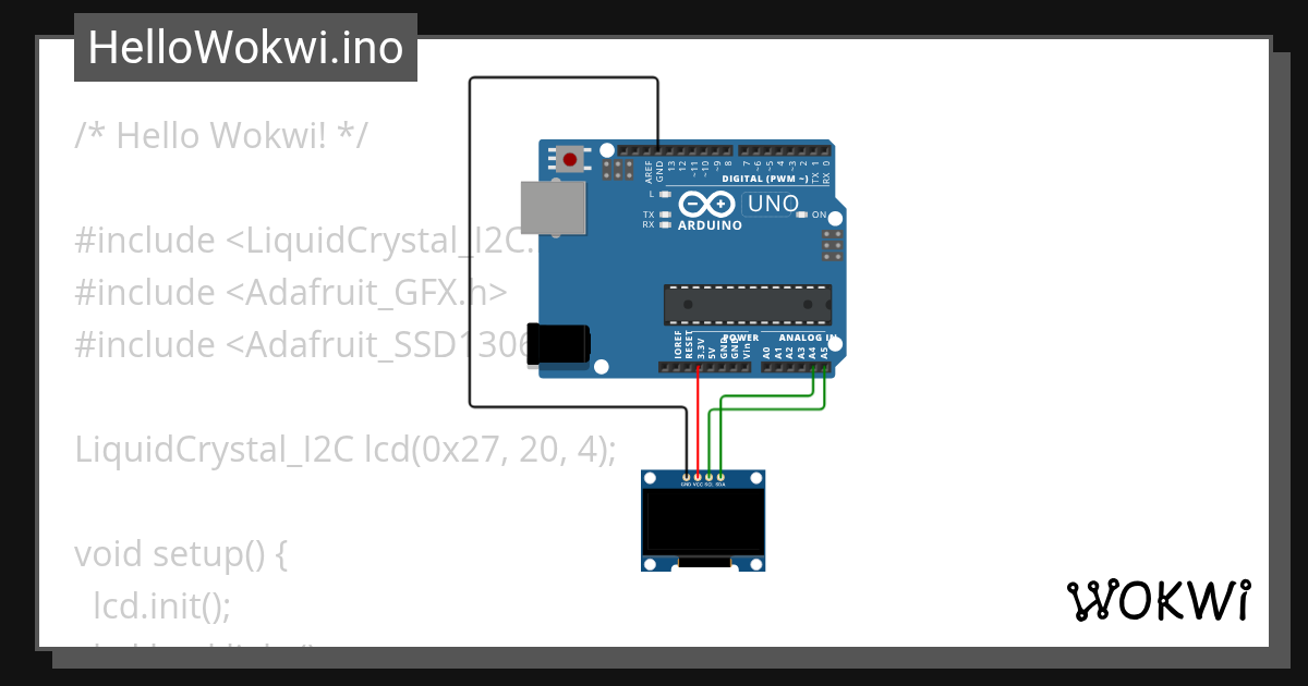 oled.ino - Wokwi ESP32, STM32, Arduino Simulator
