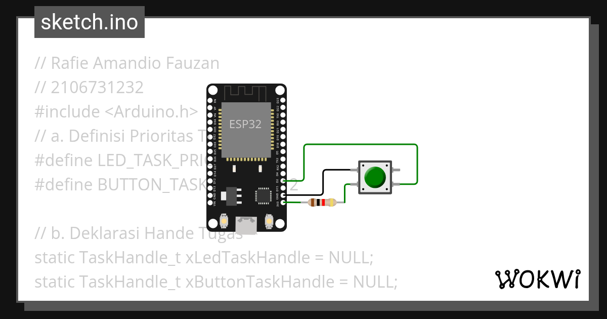 TP_IOT_Handaneswari Pramudhyta Imanda - Wokwi ESP32, STM32, Arduino Simulator