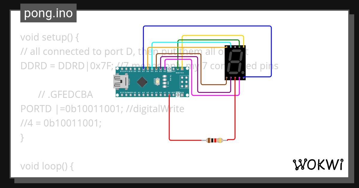 2 Display A Number Wokwi Esp32 Stm32 Arduino Simulator 7521
