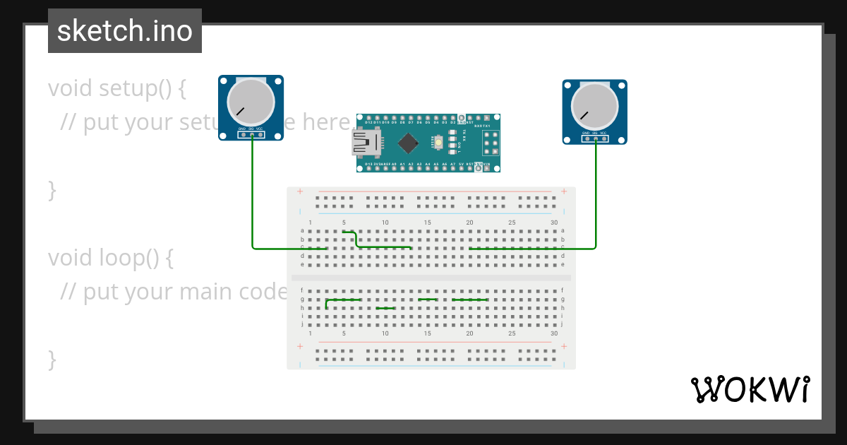 example - Wokwi ESP32, STM32, Arduino Simulator