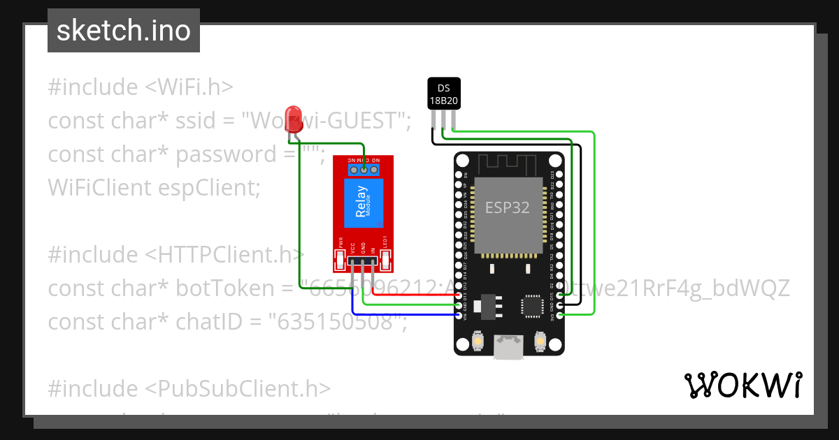lab 1.1 - Wokwi ESP32, STM32, Arduino Simulator