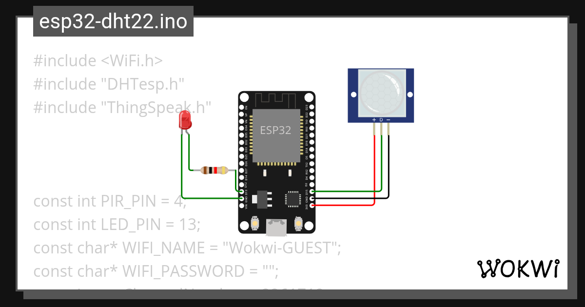 IOT Cloud - Wokwi ESP32, STM32, Arduino Simulator