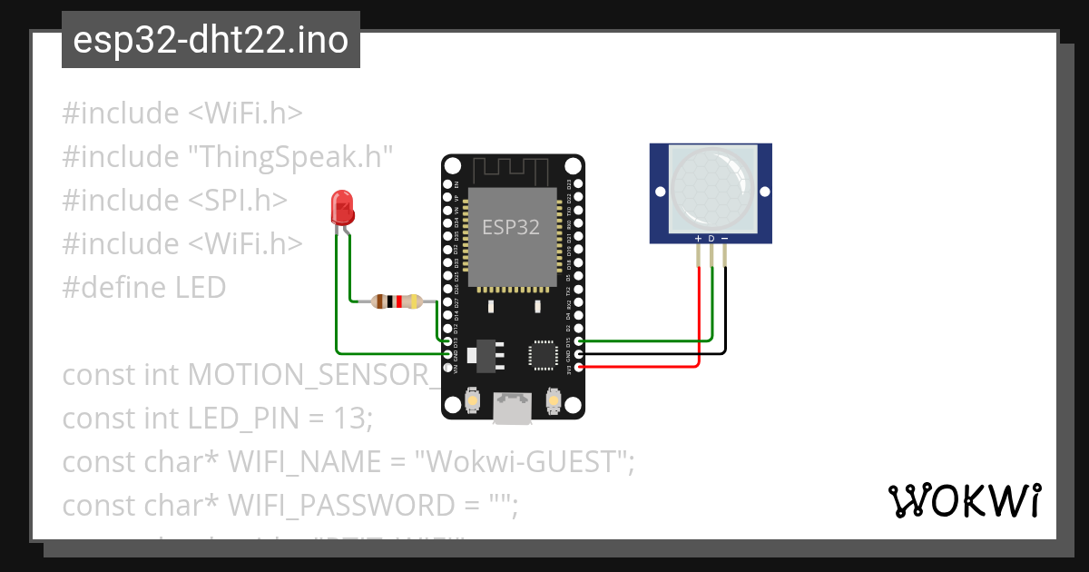 bai 3 - Wokwi ESP32, STM32, Arduino Simulator