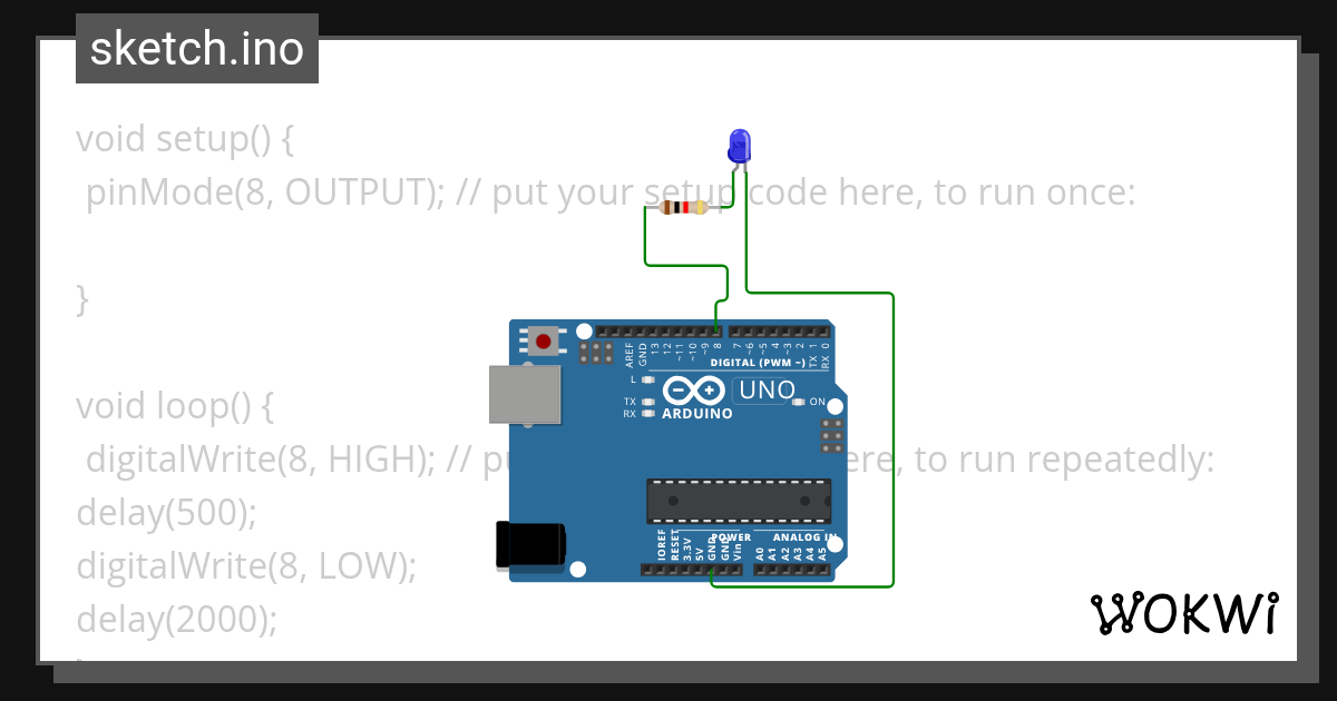 ROBOTIK 1 - Wokwi ESP32, STM32, Arduino Simulator ROBOTIK 1 - Wokwi ESP32, STM32, Arduino Simulator