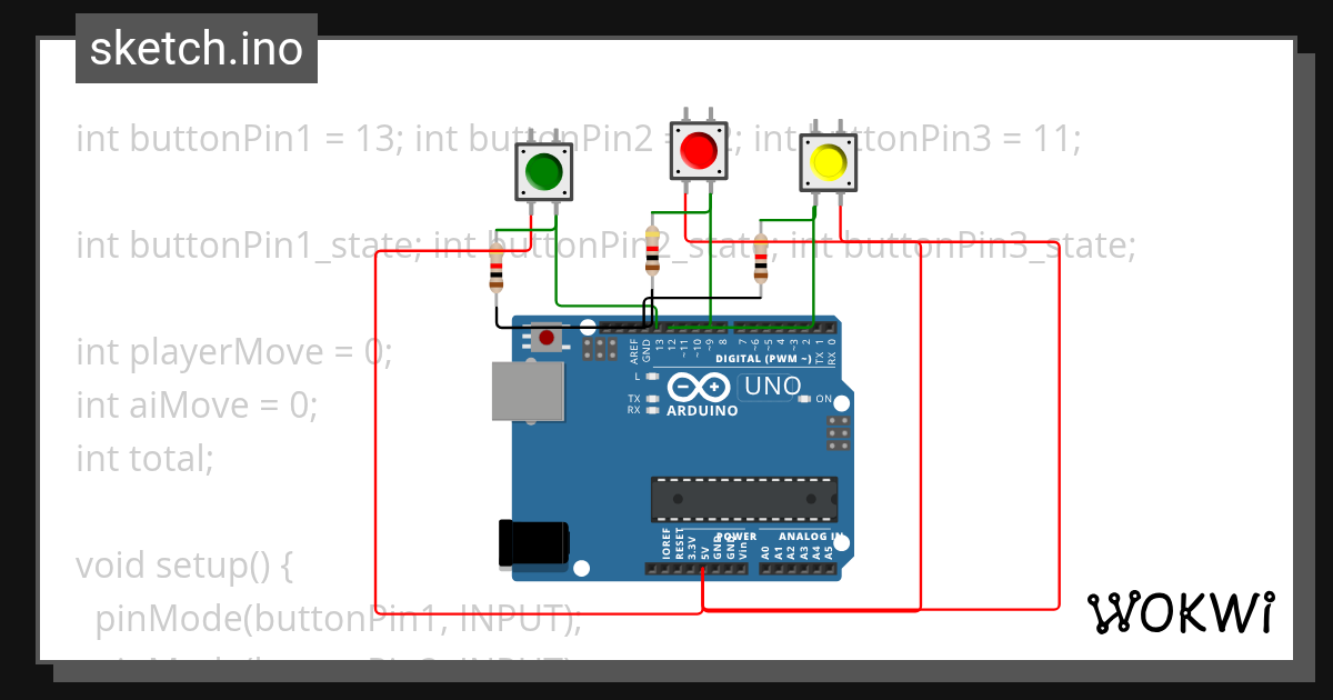 STACK GAME - Wokwi ESP32, STM32, Arduino Simulator