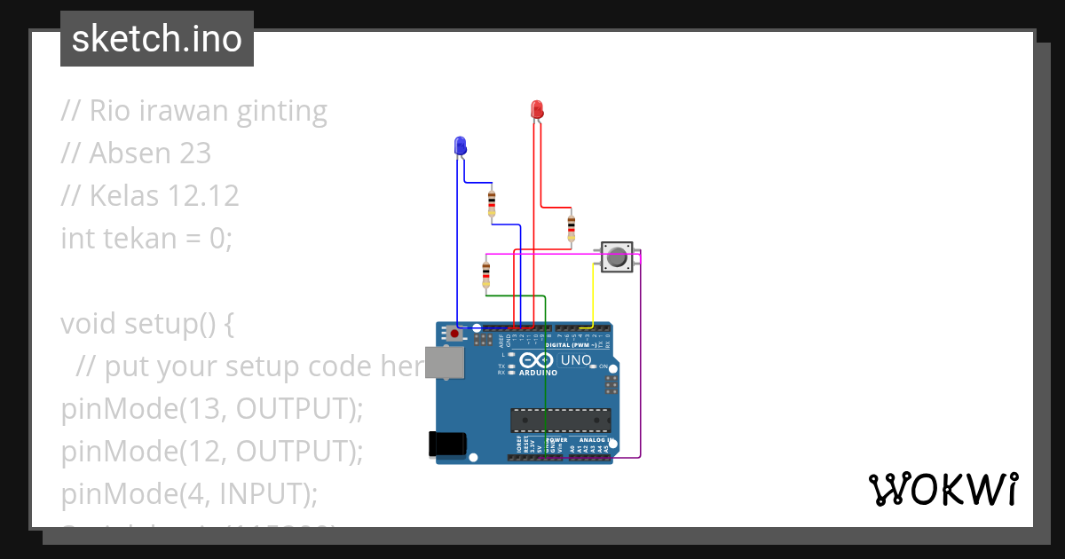Rio project 3 - Wokwi ESP32, STM32, Arduino Simulator