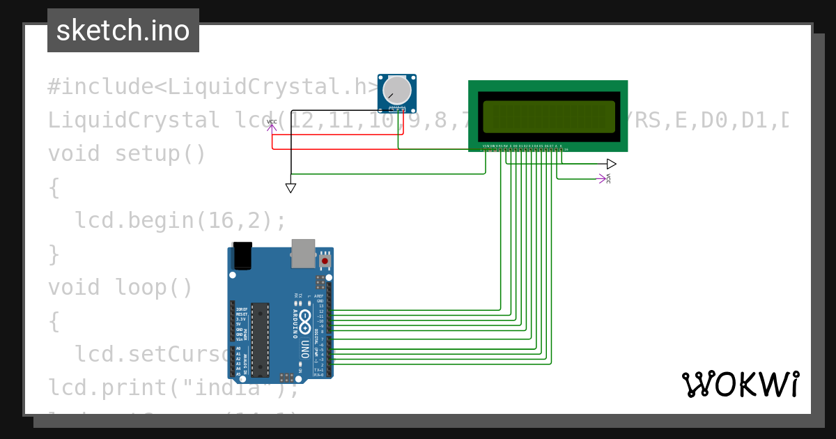 Lcd 8bit Wokwi Esp32 Stm32 Arduino Simulator 4201