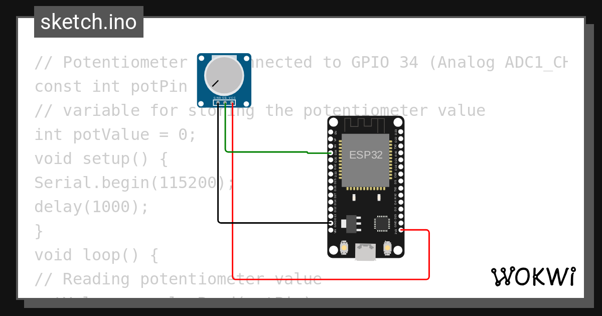 potentiometer - Wokwi ESP32, STM32, Arduino Simulator potentiometer - Wokwi ESP32, STM32, Arduino Simulator