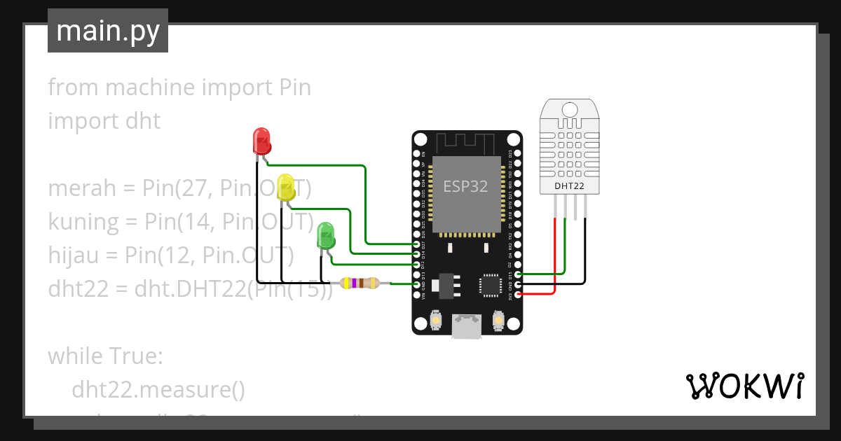 Praktik6_Rena - Wokwi ESP32, STM32, Arduino Simulator Praktik6_Rena - Wokwi ESP32, STM32, Arduino Simulator