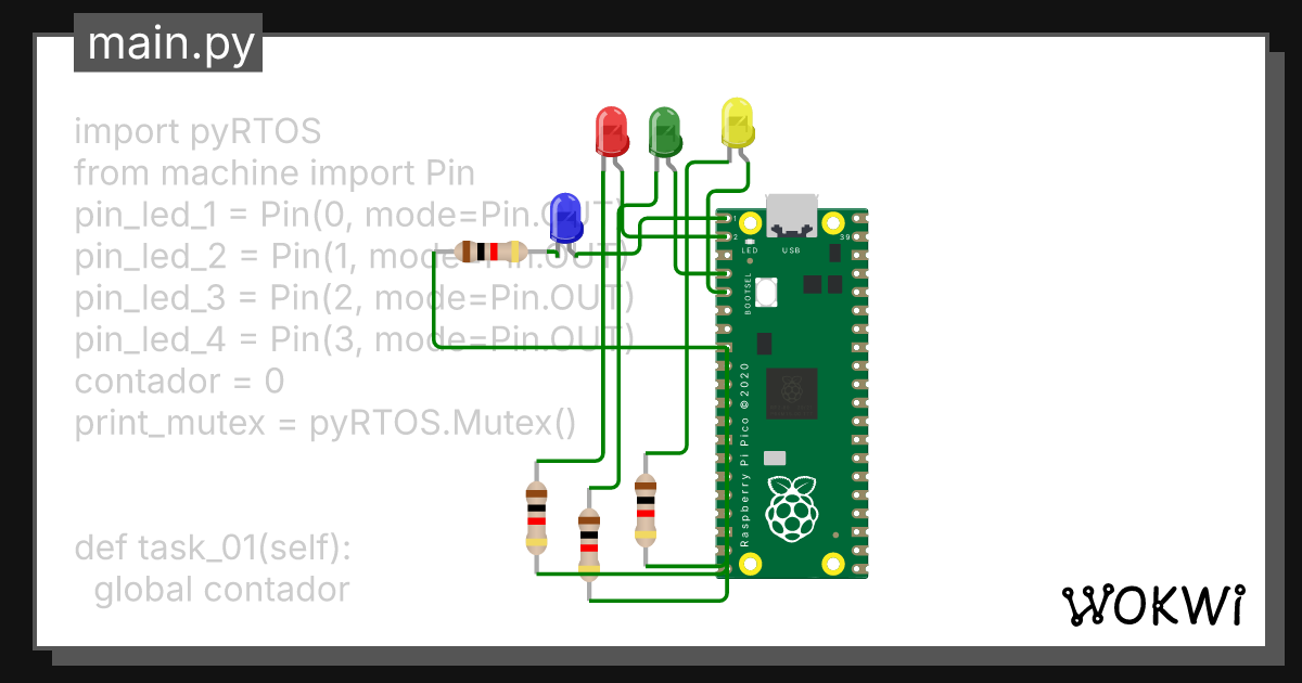 pyRTOS Copy (3) - Wokwi ESP32, STM32, Arduino Simulator