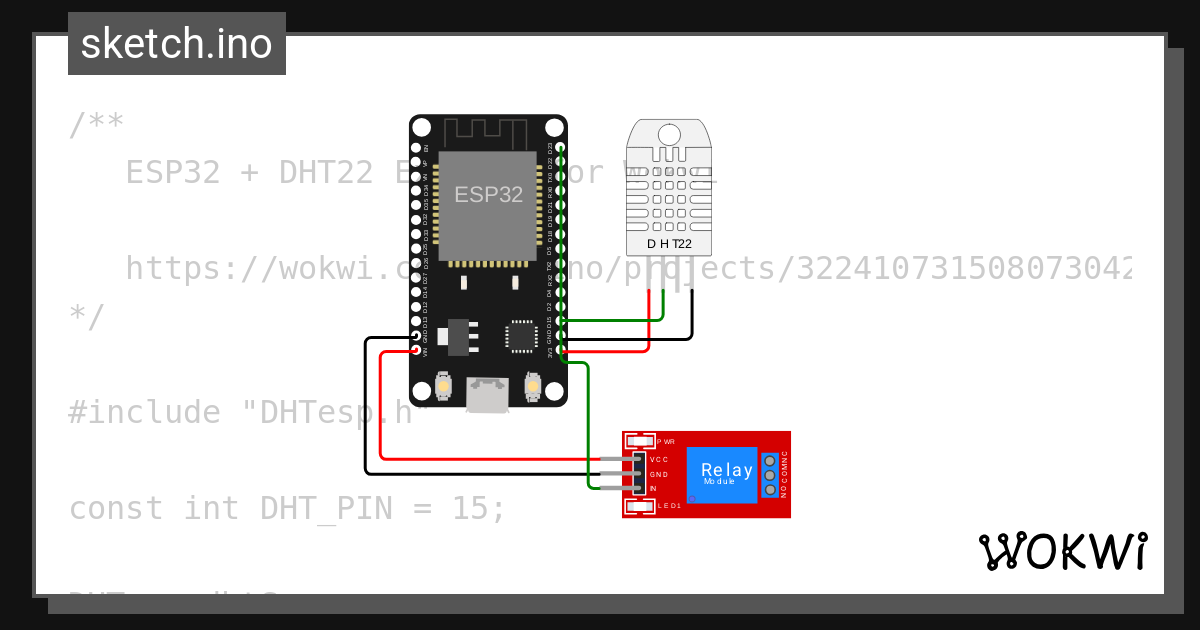 Controle De Umidade Wokwi Esp32 Stm32 Arduino Simulator 6863