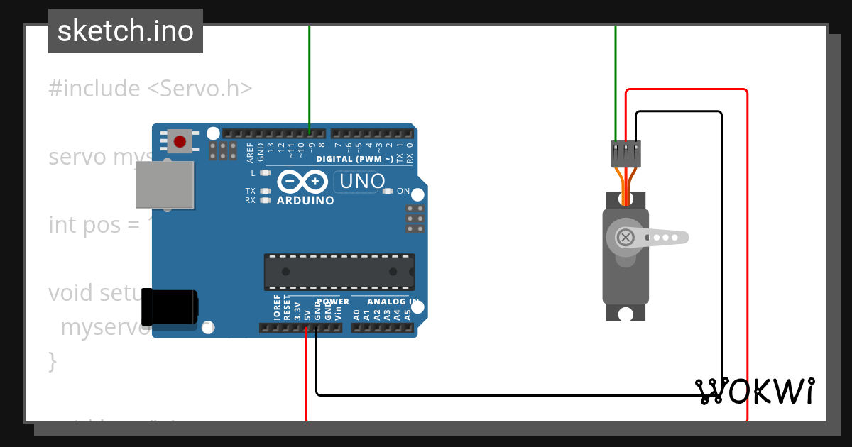 SERVO - Wokwi ESP32, STM32, Arduino Simulator SERVO - Wokwi ESP32, STM32, Arduino Simulator