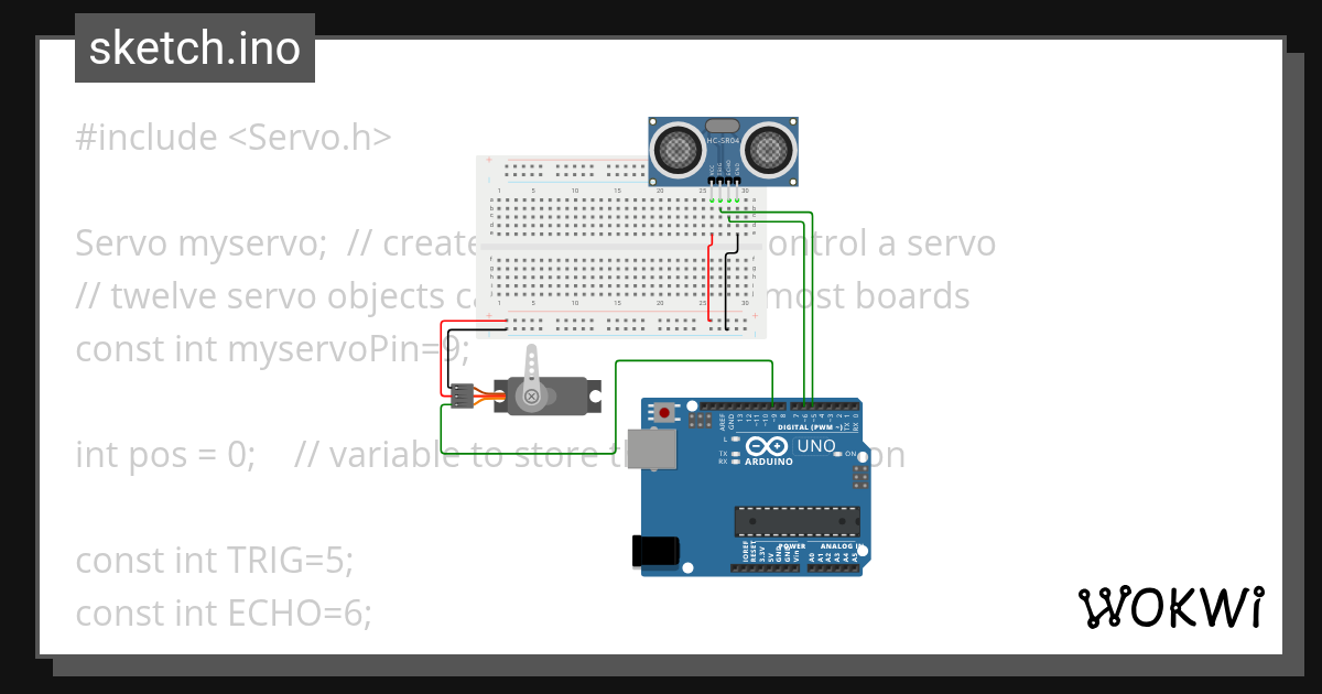radar_system - Wokwi ESP32, STM32, Arduino Simulator