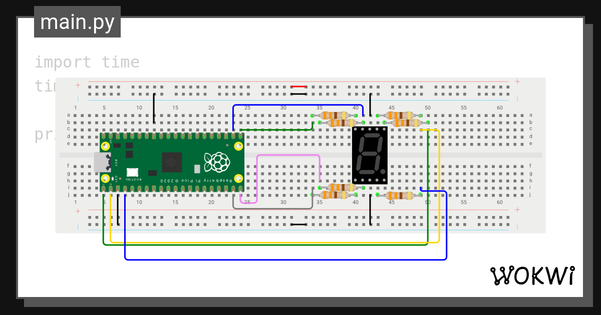 Display7 Wokwi Esp32 Stm32 Arduino Simulator 0510
