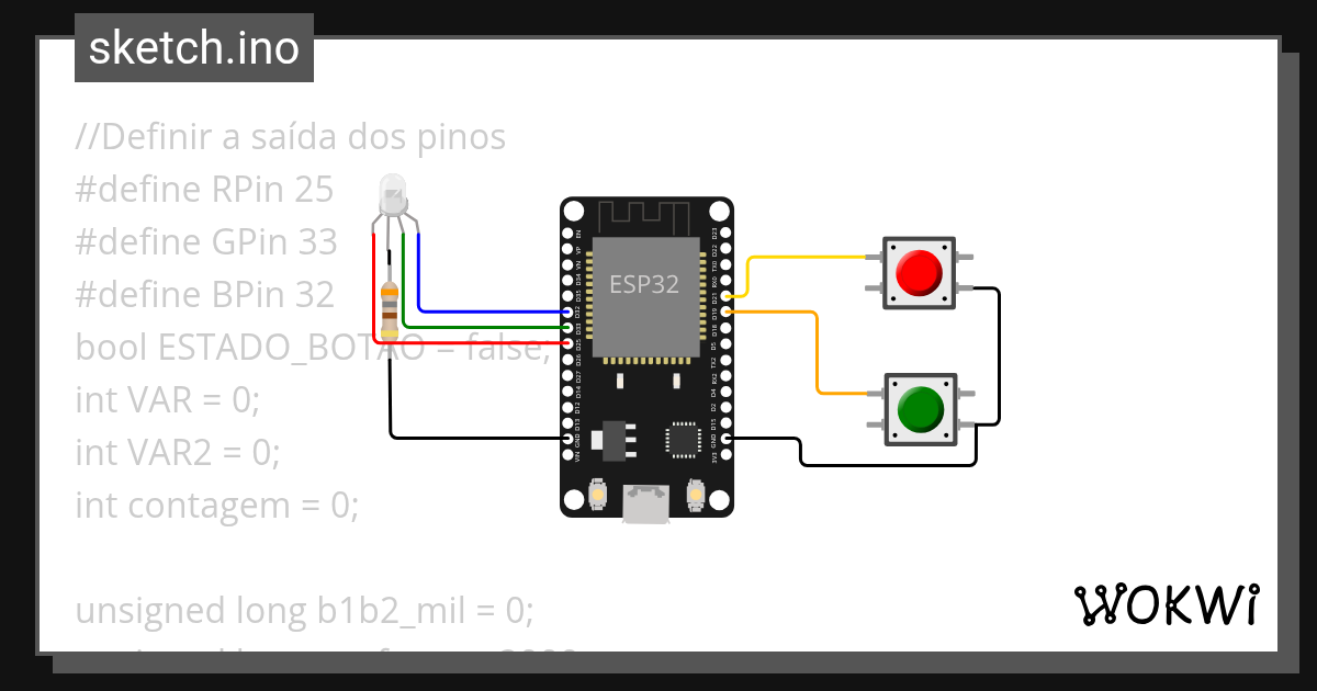 Wokwi - Online ESP32, STM32, Arduino Simulator